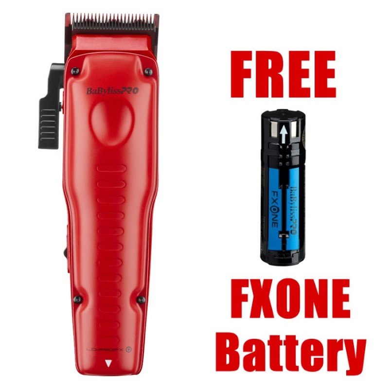 #FX829MR BabylissPro FXONE LO-PROFX Matte Red Clipper | Empire Barber ...